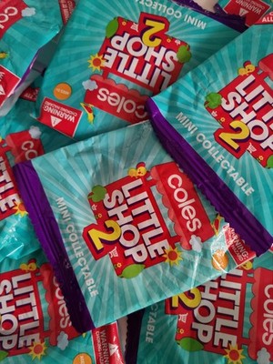 Coles Little Shop 2 Mini Collectables x9 | eBay Australia