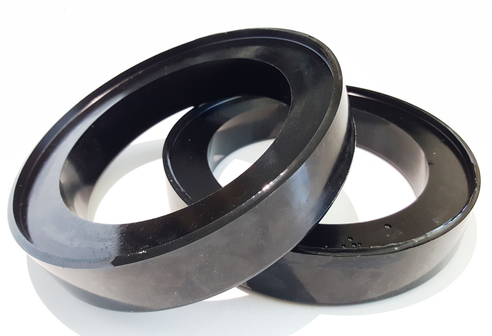 POLYPRO REAR 30mm COIL SPRING SPACERS PAD for LEXUS LX470 UZJ100 3/1998 ...