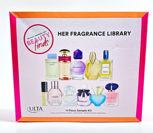 Ulta Beauty Her Fragrance Library 11 Piece Sample kit | eBay