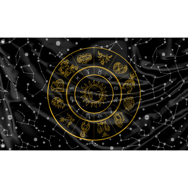 Zodiac flag 60 photos - Astrologytoyou.com