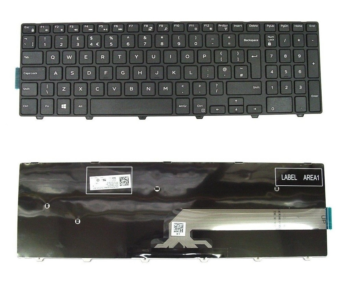 Dell Inspiron 3542 5547 5748 5759 7559 UK English Keyboard with £ Key ...