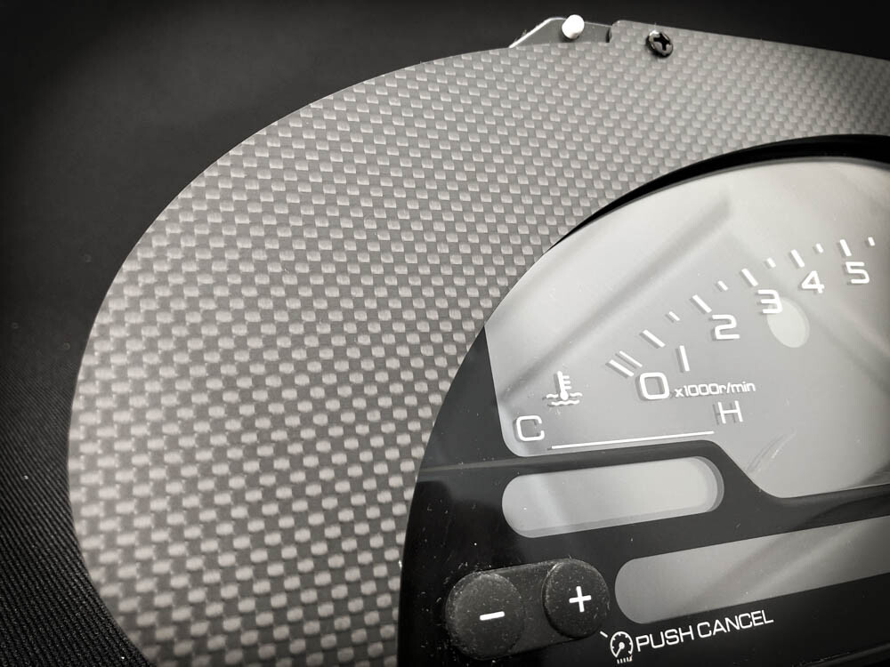 S2000 Cluster Conversion Dry Carbon Fiber MOUNTING KIT for 94-01 ...