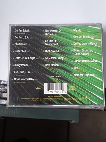 The Absolute Best, Vol. 1 by The Beach Boys (CD, Jul-1991, Capitol/EMI ...