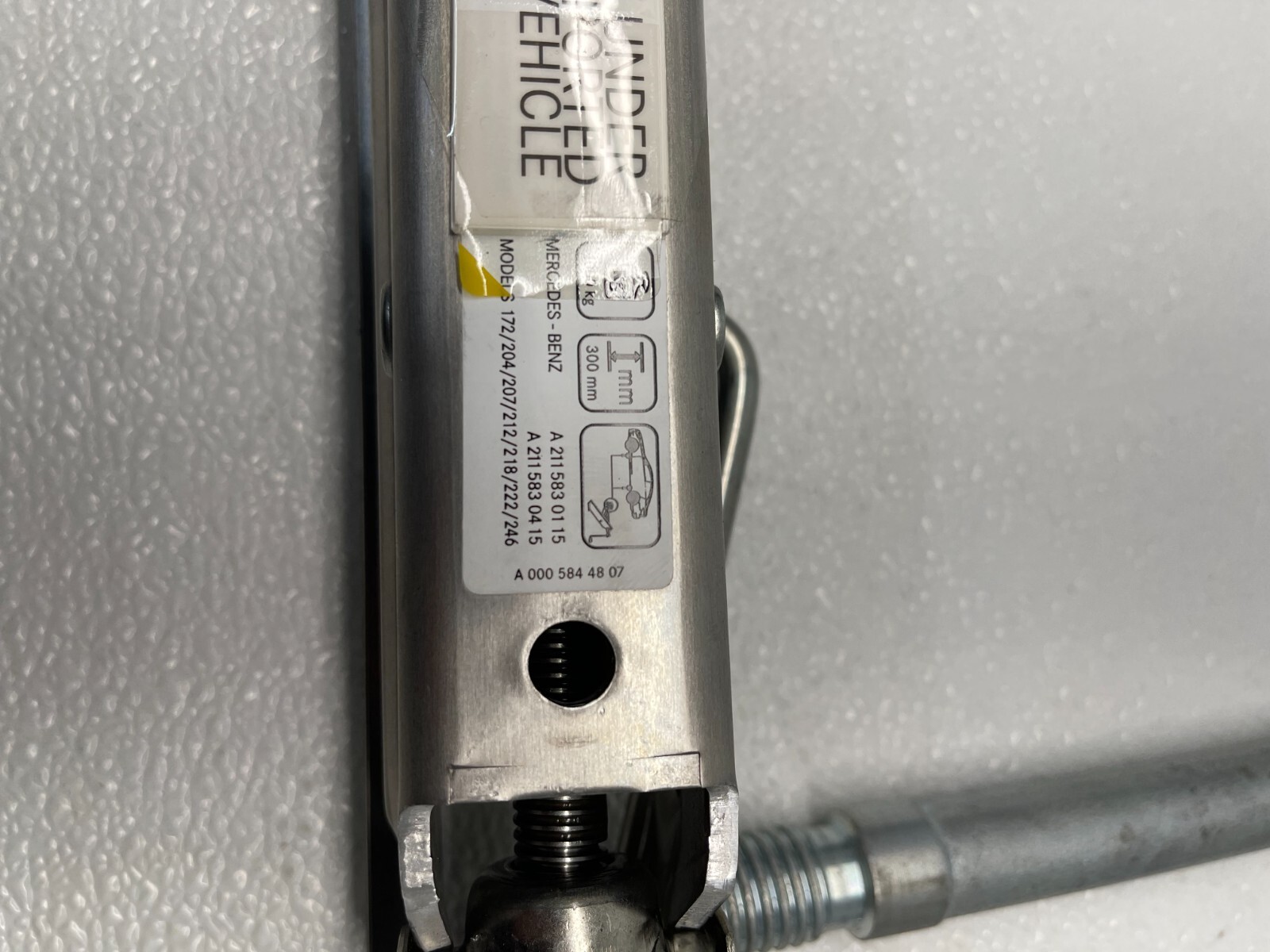 2005 -2011 MERCEDES SLK CLASS R171 JACK LIFTING EMERGENCY SPARE TIRE ...