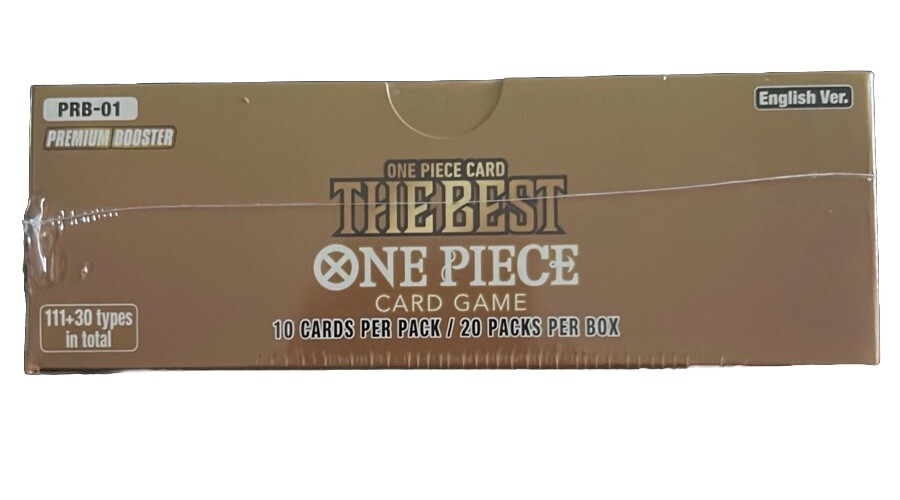 One Piece PRB-01 Premium Booster Box ENGLISH SEALED | eBay