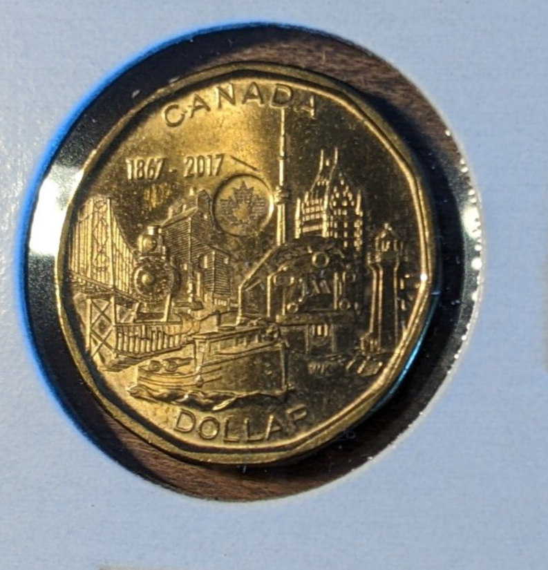 CANADA LOONIE 2017 "CANADA 150" BU | eBay