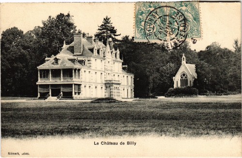 CPA Le Chateau de Billy FRANCE (1372205) | eBay