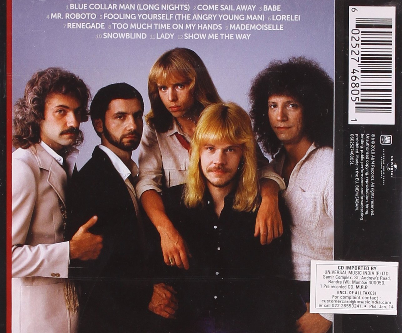 Icon by Styx (CD, 2010) for sale online | eBay