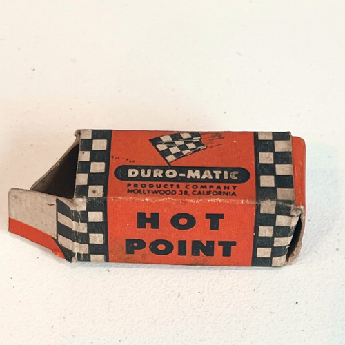 Vintage Duro-Matic Hot Point Model Engine Glow Plug Original Box McCoy ...