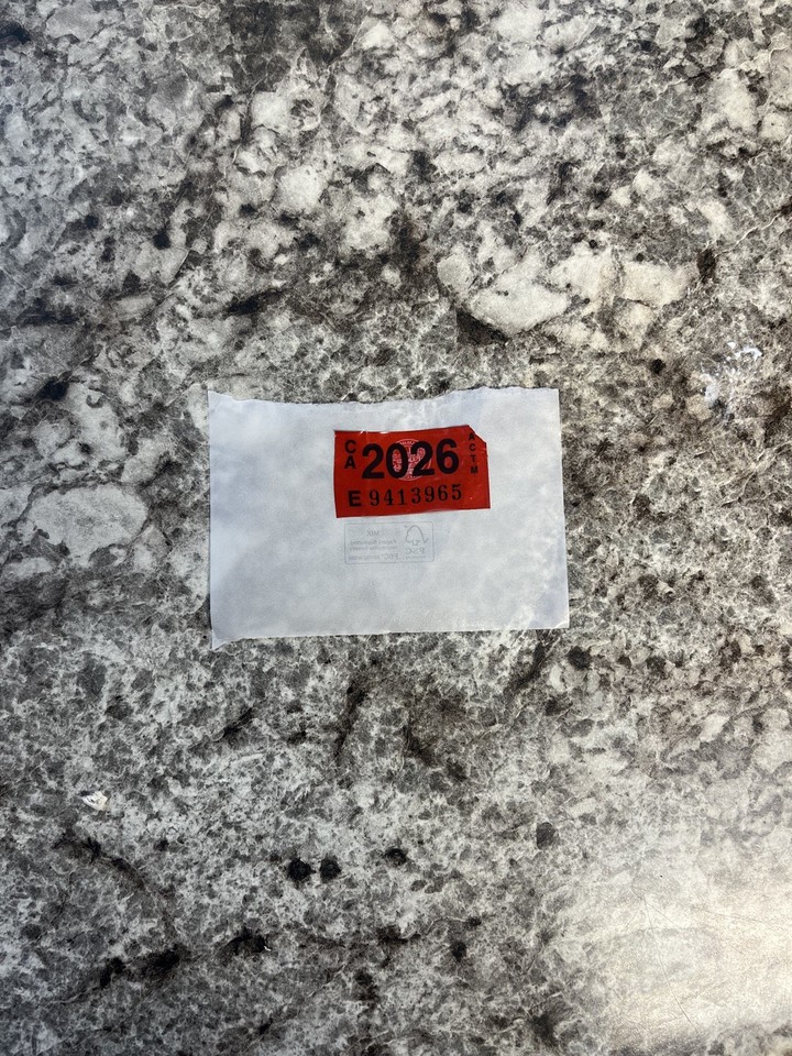 2026 California DMV Car/ Plate Sticker Tag Used | eBay