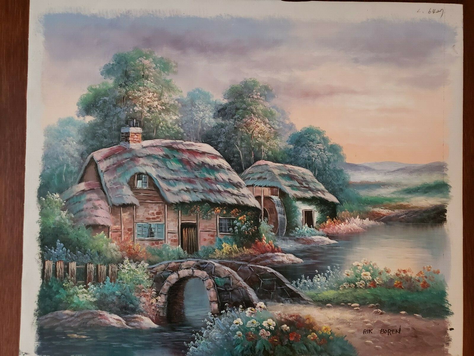 Rik Boren Original Oil On Canvas | eBay