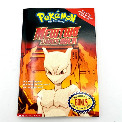 POKÉMON The First Movie: Mewtwo Strikes Back Book Scholastic Color ...