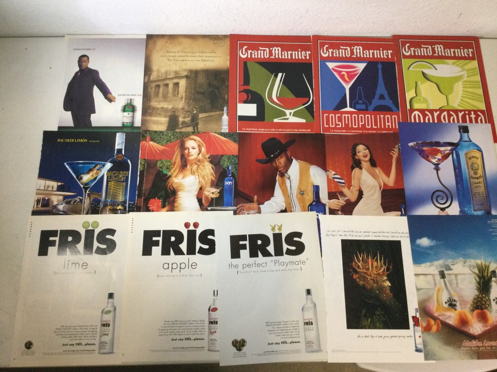 LOT OF 15 - Alcohol Magazine Ads - All Different - FREE SHIPPING! | eBay