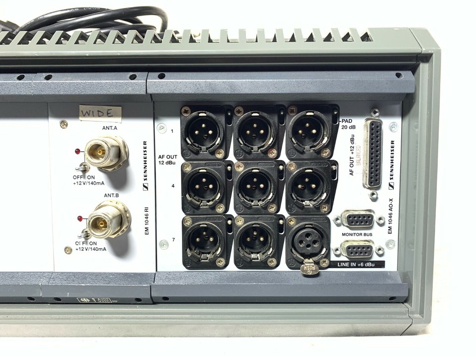 Sennheiser EM 1046 Wireless Microphone System Freq 806-812 #9710 | eBay