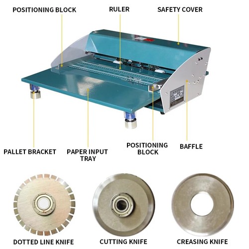 Multifunctional Electric Creasing Machine, Dotted Line Solid Line ...