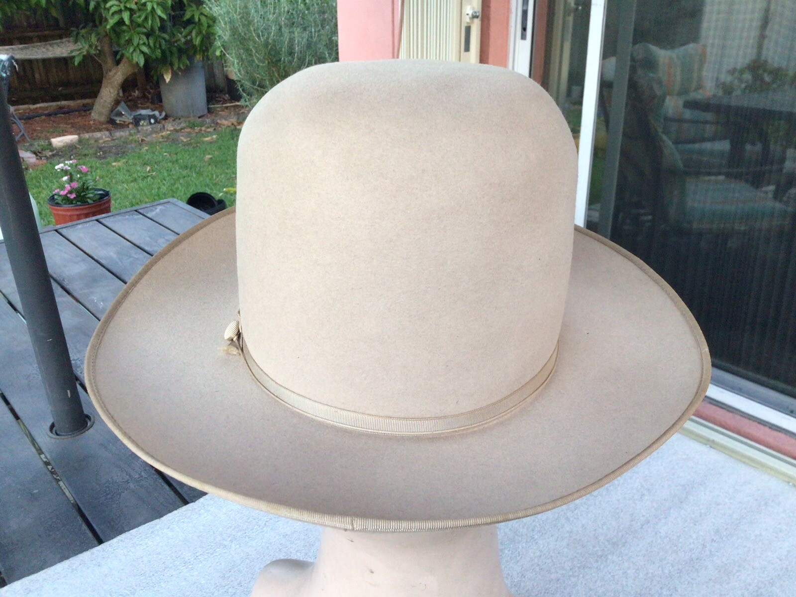 Vintage EXCELLENT Stetson 50s Taupe (Custom Shaping) 3X Beaver 7+ 7-1/8 ...