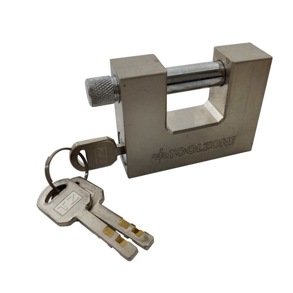 Shutter Lock Sliding Shackle Container Padlock With 3 Keys High ...