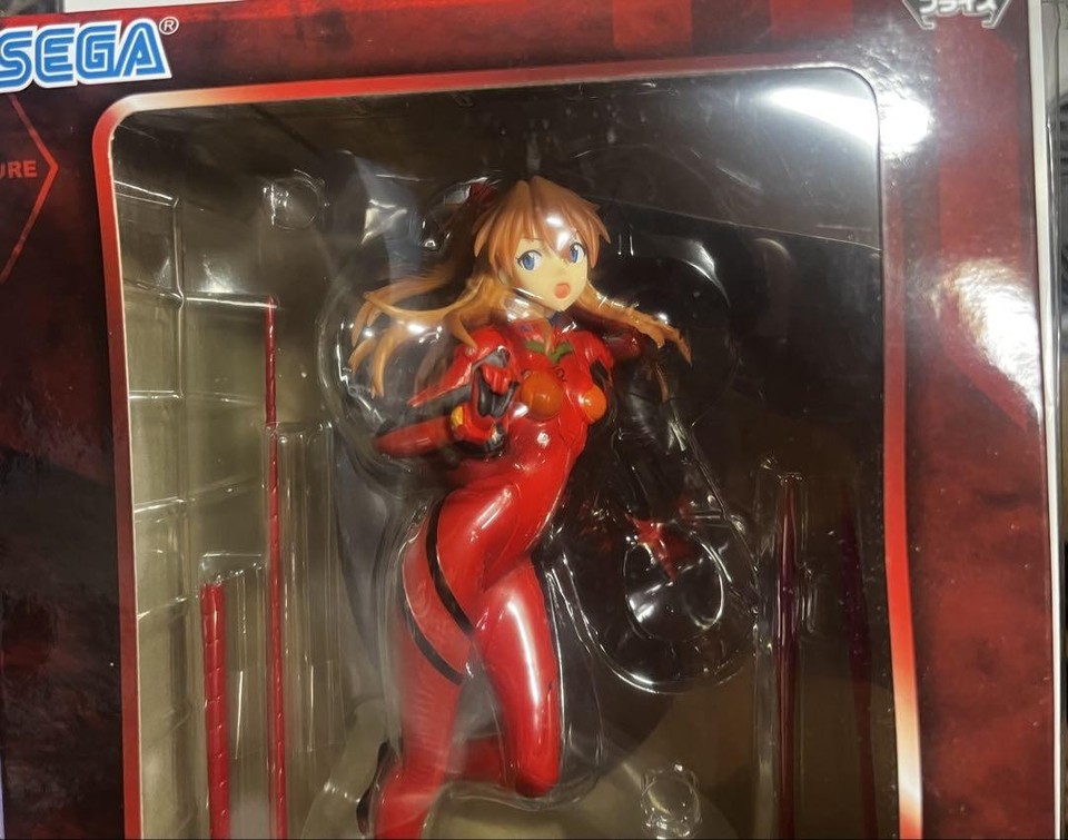 Evangelion Shin Godzilla Premium Figure Asuka Lance of Longinus ...