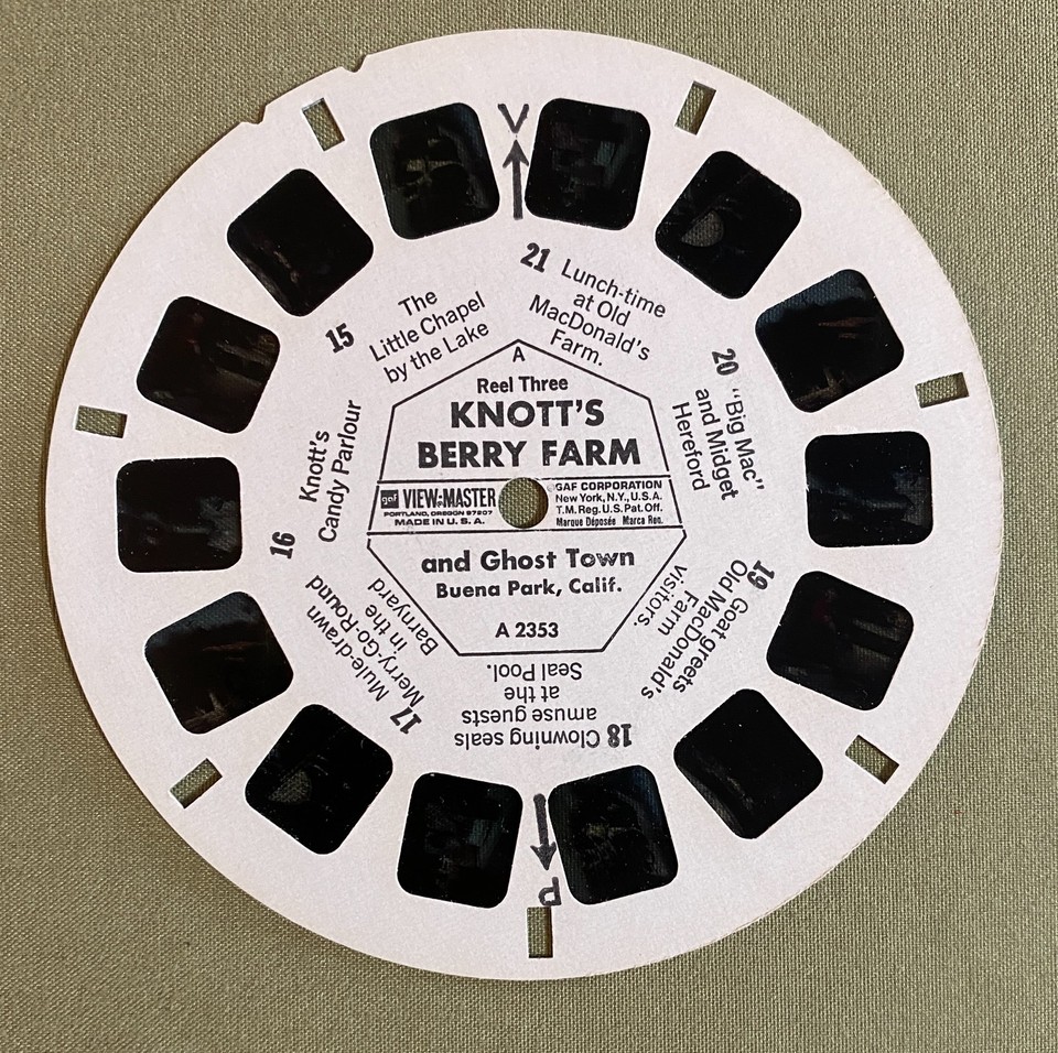 View Master Reels - Travel, Cartoons, Fairy Tales - Pick Your Own ...