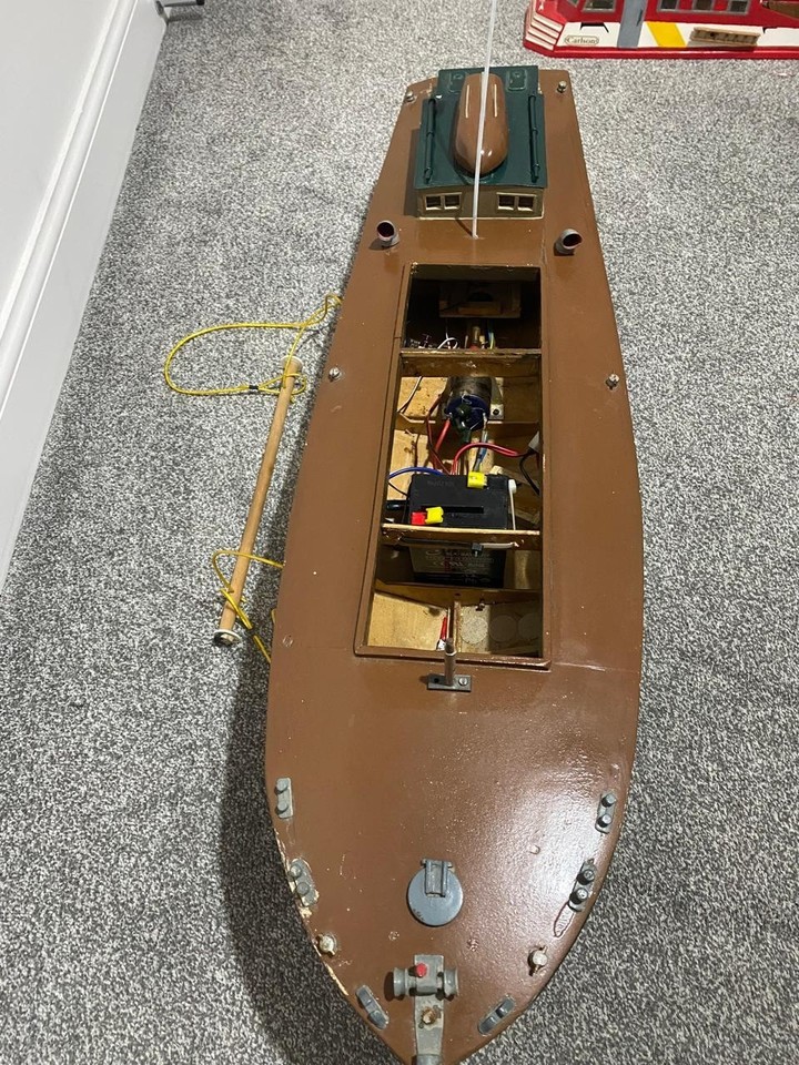 Carlson Vintage RC Boat 3ft Length | eBay UK