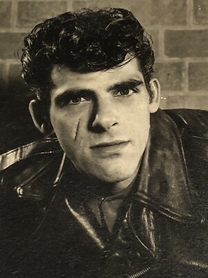 Vintage Photo by Sal Terracina Actor w/ Scar Headshot Casting Photo NYC ...