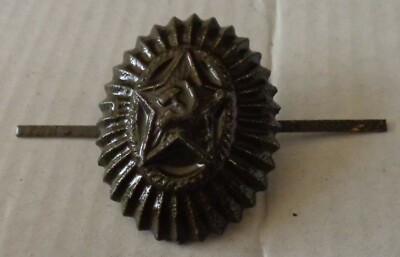RUSSIAN soviet CCCP star PIN BADGE HAT COCKADE small dark. | eBay
