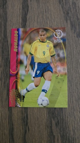 2002 Panini FIFA World Cup Soccer/Football Trading Cards Ronaldo Brazil ...