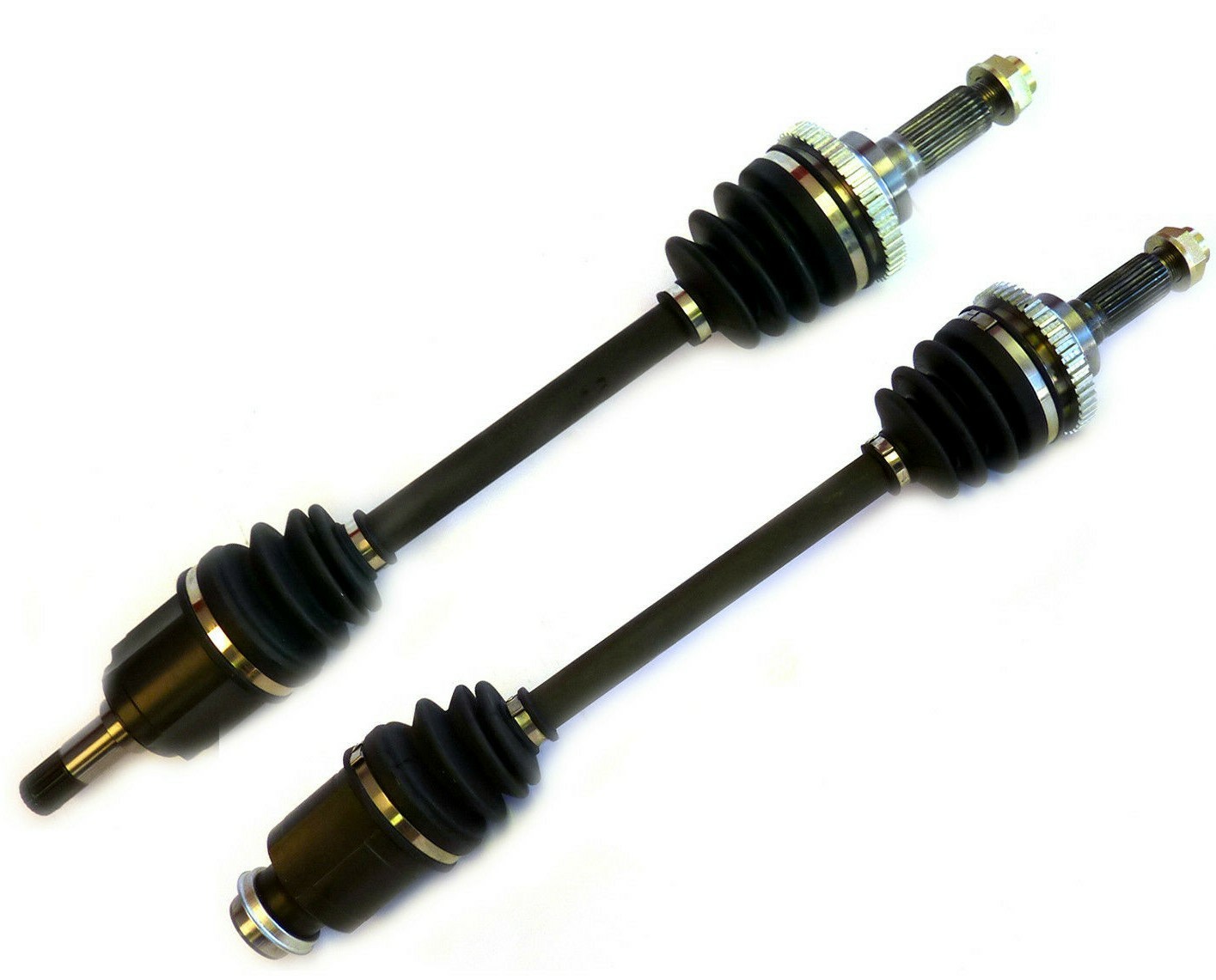 2 Front CV Axles Fit 2001 Kia Sephia, 2004-01 Kia Spectra 1.8L with ...