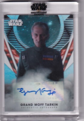 Topps 2023 Star Wars Guy Henry Grand Moff Tarkin Signature Series ...