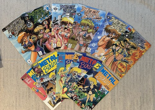 Metal Bikini 0-5 And 2-6 Academy Eternity Comics 1990-6, Jason Waltrip, Manga, | eBay