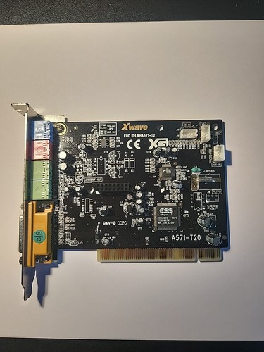Xwave A571-T20 PCI Sound Card | eBay