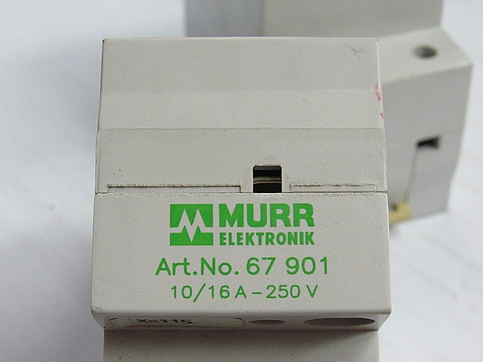 LOT OF 2 MURR ELEKTRONIK 67 901 POWER SOCKET VDE LED CONNECTOR 67901 | eBay