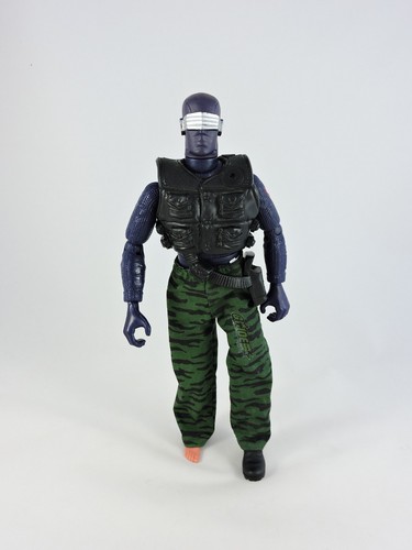 SNAKE EYES 12-in figure from Ninja Lightning Cycle G.I. JOE 2004 Hasbro ...