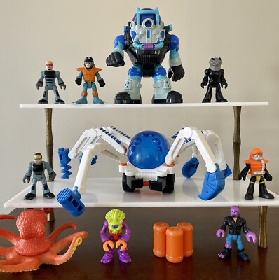 Imaginext Sea & Space Mixed Lot As Pictured w/7 Figures & Octopus ...