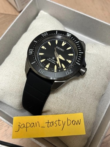 Seiko Prospex SBDY133 SAMURAI Total Black Automatic Watch JAPAN Diver 200m Men | eBay