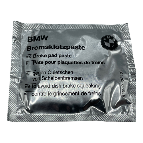 Genuine BMW MINI Anti Squeal Squeak Brake Pad Lube Paste Grease Packet ...