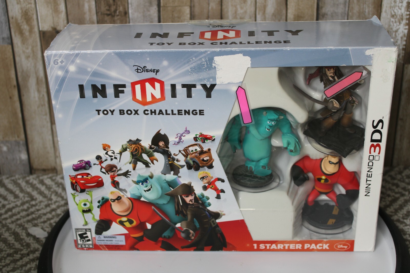 Disney Infinity Toy Box Challenge, Captain Jack Sparrow, Sulley, Mr ...