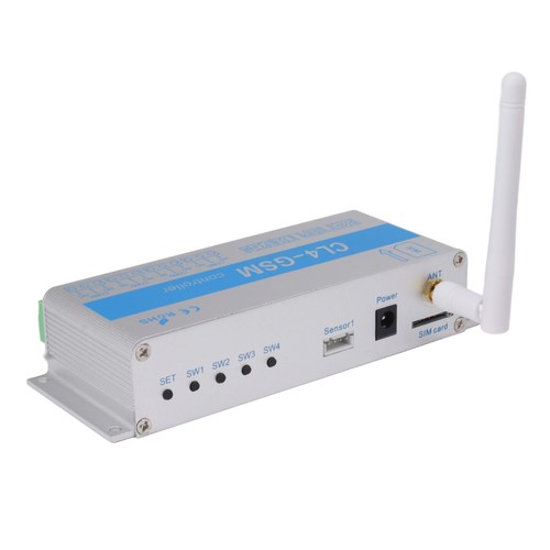 SMS GSM Gate Opener IP30 Protection Aluminum Remote Control Relay ...