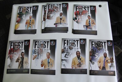 2022 Panini Score Football NFL cards Insert FIRST BALLOT Hall of Fame ...