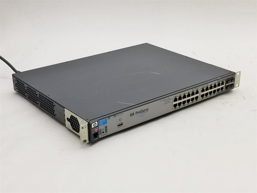 HP ProCurve 2910AL-24G 24-Port Managed Gigabit Network Ethernet Switch ...