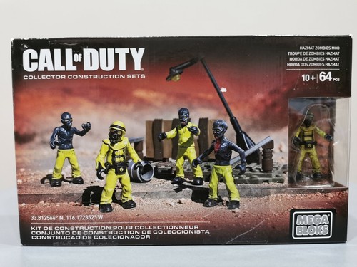 Mega Bloks Call Of Duty Hazmat Zombies Mob Collector Construction Set ...
