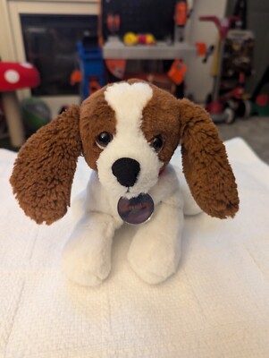 Nintendog Cavalier King Charles Spaniel Puppy Dog Stuffed Animal Plush ...