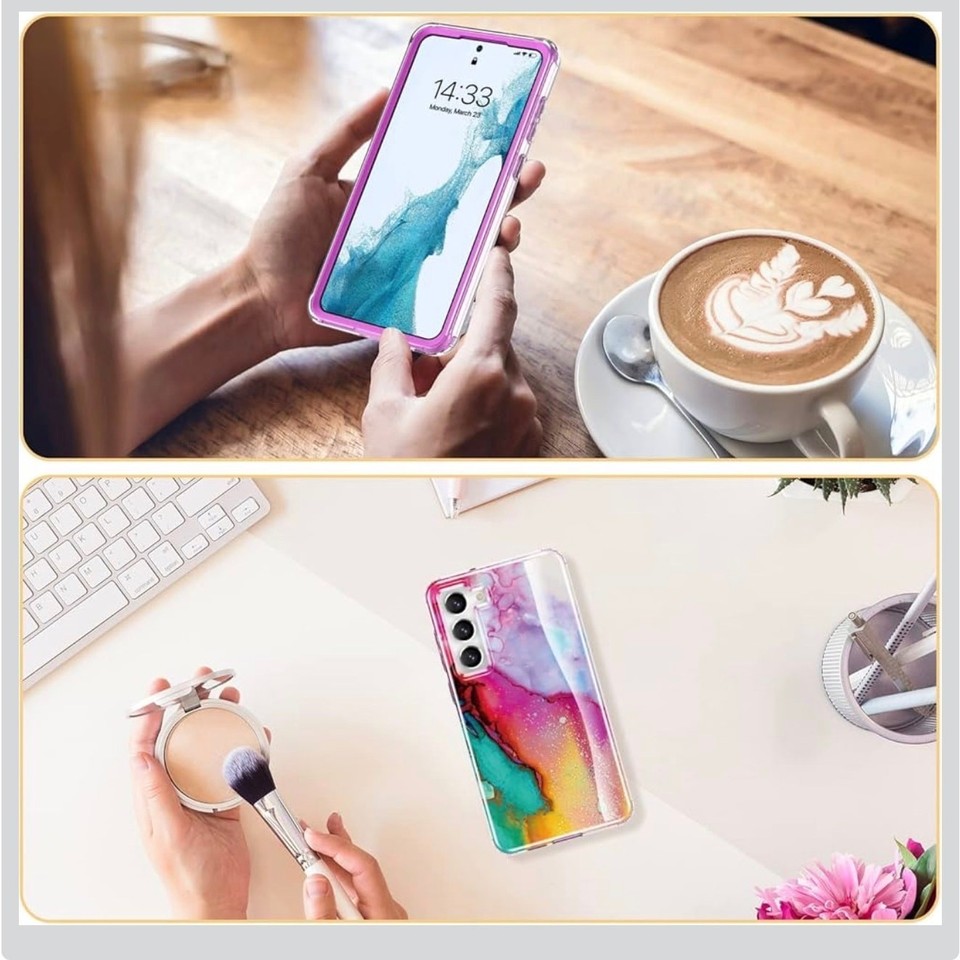 Samsung Galaxy S23 Case Protective Phone Case for Galaxy S23 6.1" Opal ...