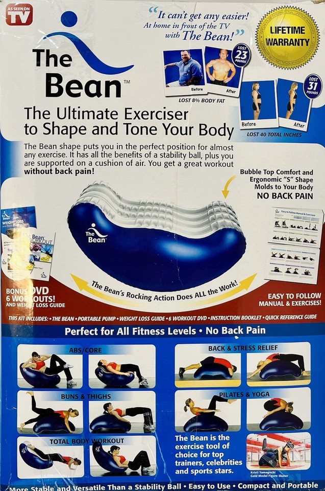 The Bean Ultimate Exerciser Body Rocking Ab Workout - OPEN BOX ...