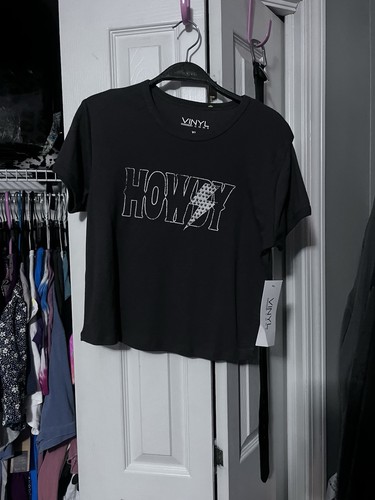 Size Xl Vinyl Icons Cropped Tee | eBay