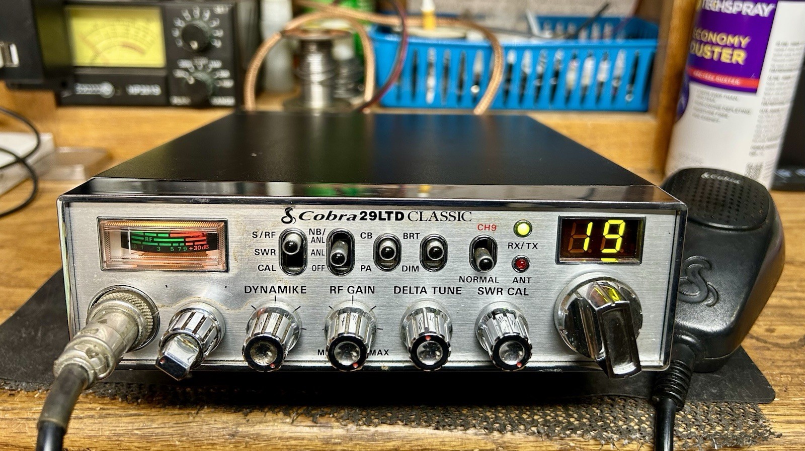 Cobra 29 Ltd Peaked And Tuned With Stock Cobra Microphone | eBay