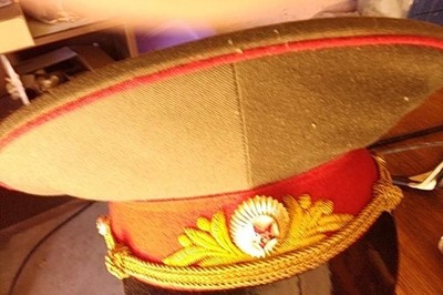 Authentic USSR Embroidered Hat Infantry General Uniform & General Cap ...