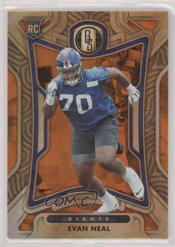 2022 Panini Gold Standard Rookies Citrine /30 Evan Neal #200 Rookie RC ...