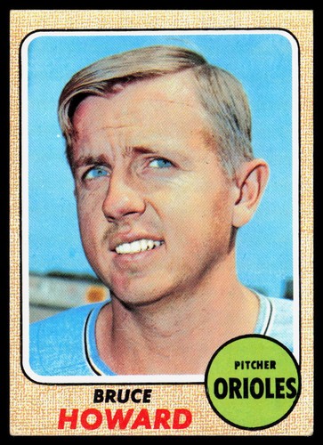 Bruce Howard 1968 Topps #293 VG No Crease | eBay