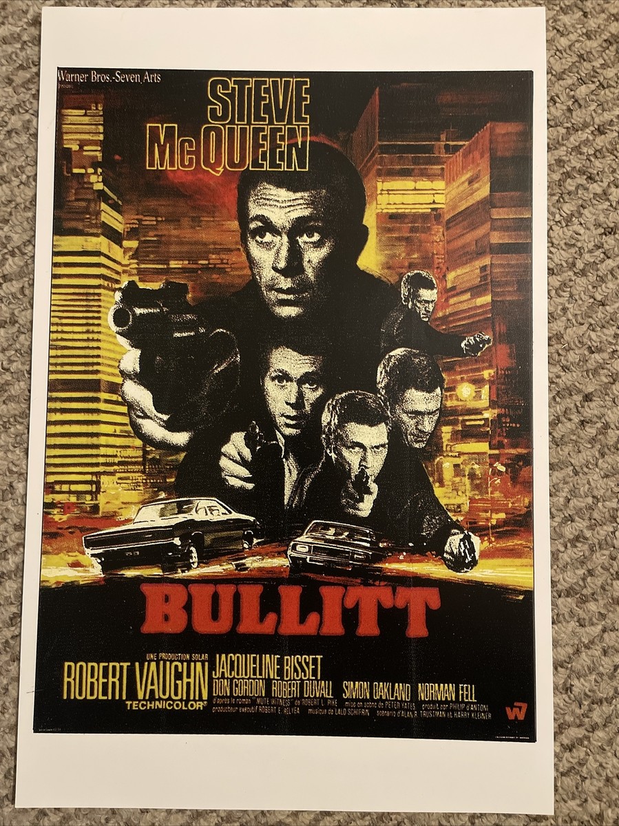 Affiche Du Film Bullitt Bullitt